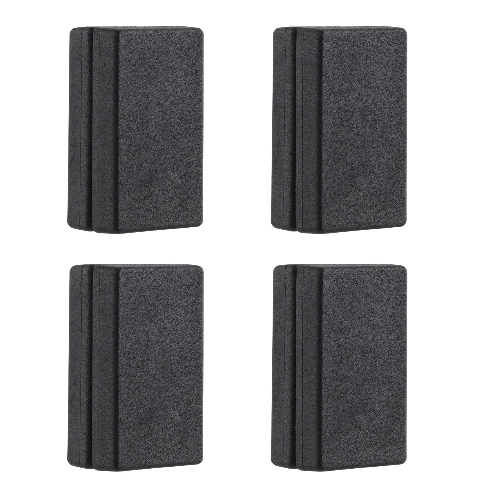 Magnetic Outdoor Curtain Weights, Rubber Covered Heavy Duty Magnet Weights, Prevent Curtain Liner from Blowing, Work for Drapery, Tablecloth, Flag, Dog Door Flap 4 Pair