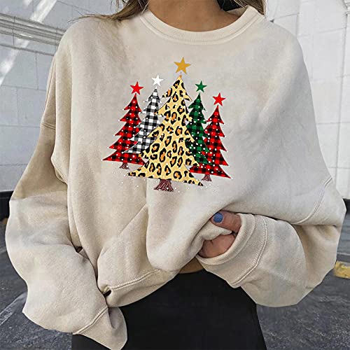 Shirt For Women Trendy Crewneck Loose Shirts Long Sleeve Shirts Blouse Drop Shoulder Pullover Baseball T-Shirt White