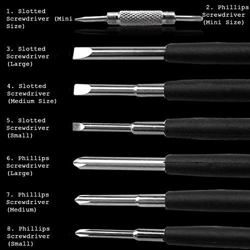 Multifunctional 8-in-1 Screwdrivers Tool with Worklight and Flashlight, Portable Multi Tool Screwdriver Professional Repair Tool, General Screwdriver Multitool for Home Kitchen Car