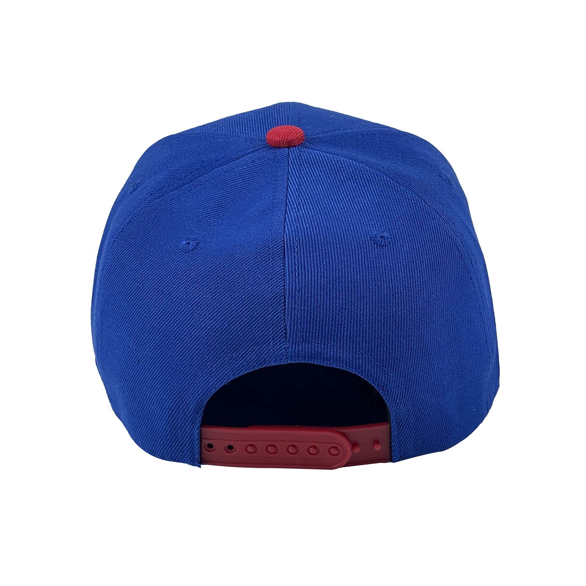Kaleid Puerto Rico World Game Classic National Adjustable Cap Embroidered Snapback Baseball Hat, Blue, 7-7 58