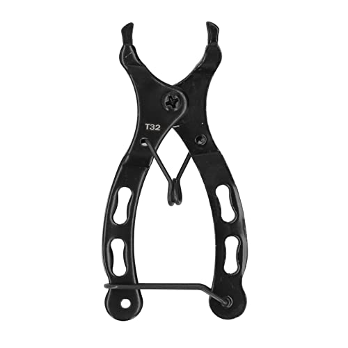 QSTNXB Bike Link Plier, 12 Speed Bike Quick Link Remover Removal Tool, Double X Bridge Design Master Link Pliers Tool, for Road and Mountain Bikes, Wrench Tool