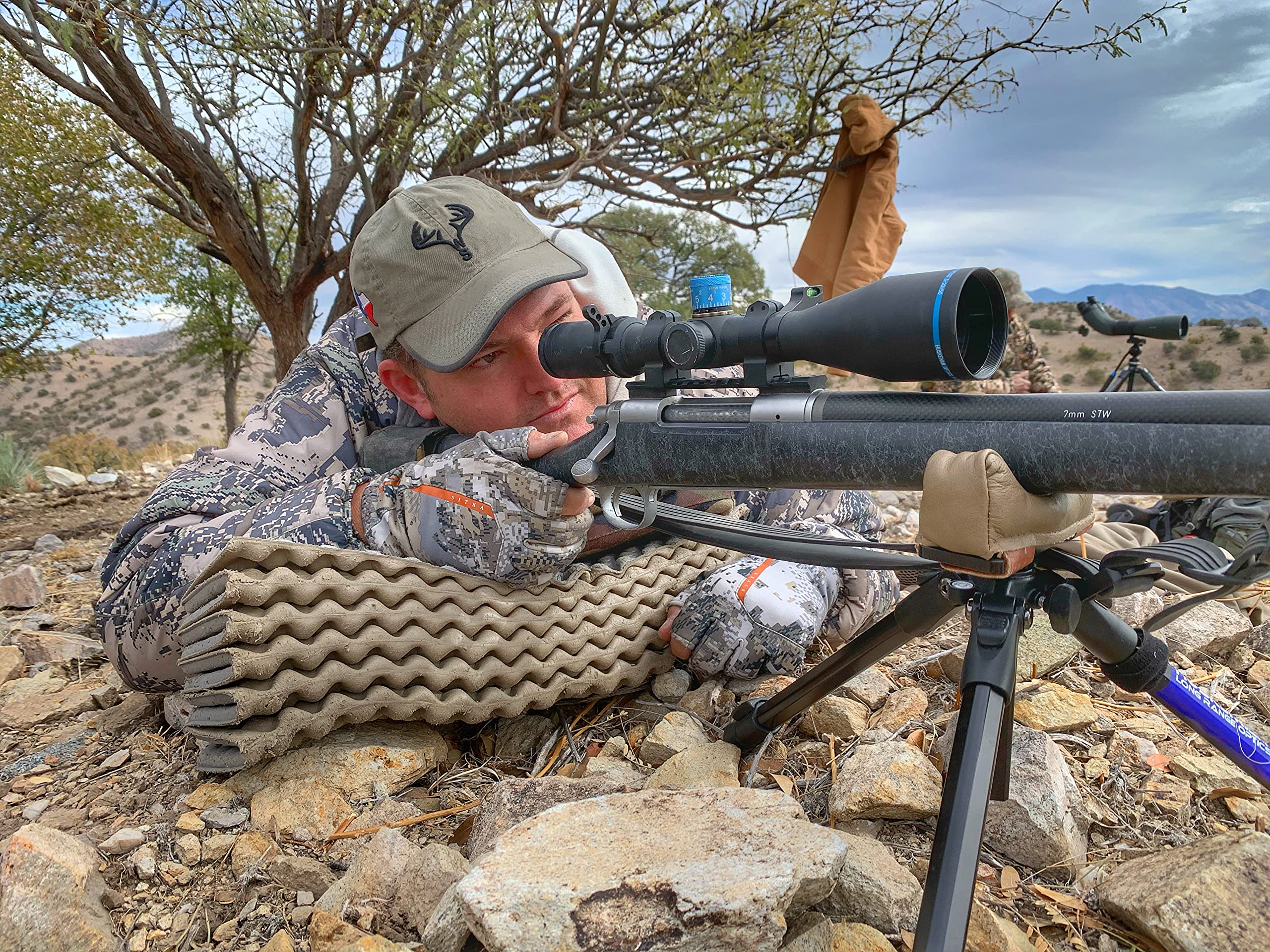 Huskemaw 5-20x50mm Blue Diamond Rifle Scope w/Huntsmart Reticle, Black 10520BDMB