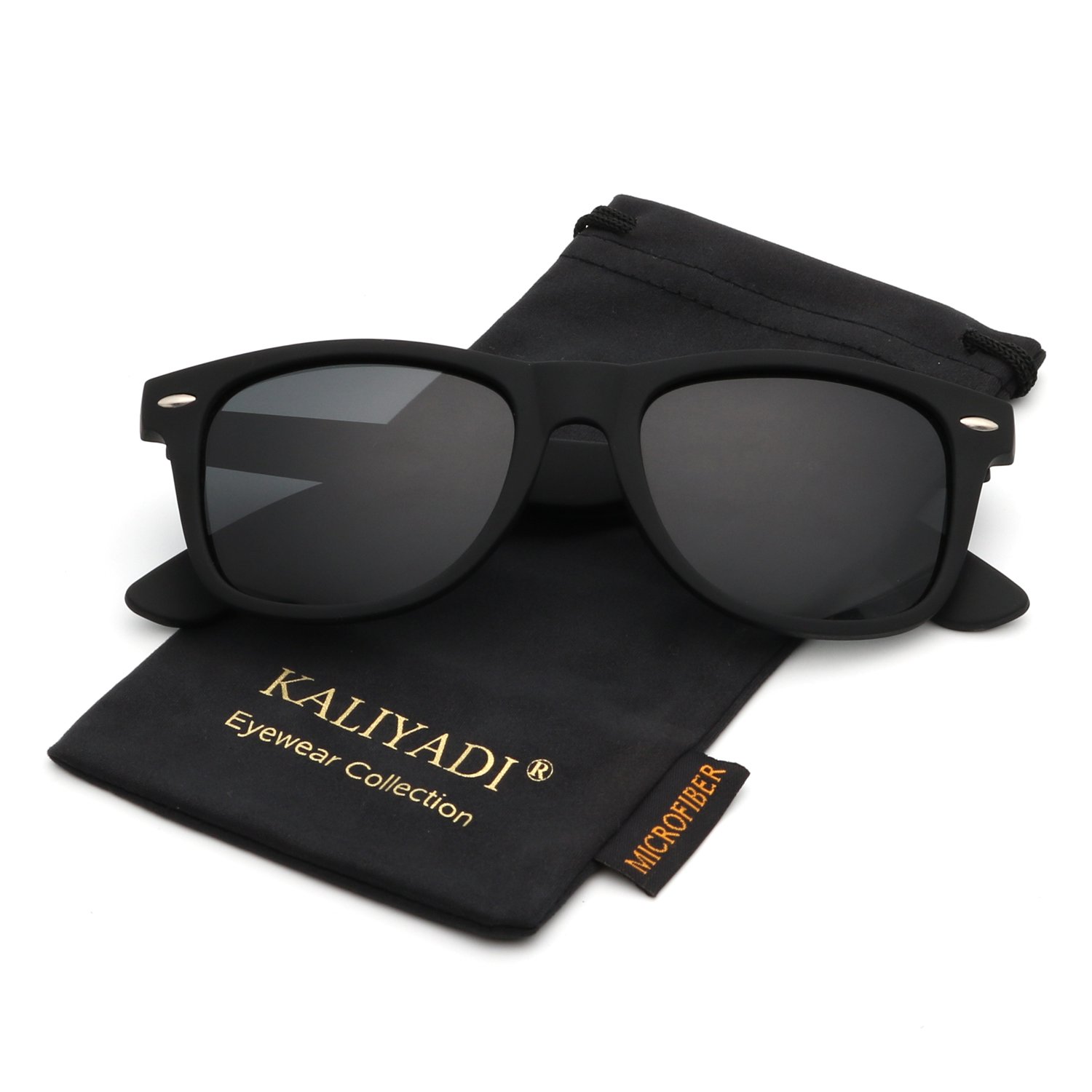 KALIYADI Blue Light Blocking Glasses UV400 Clear Lens Retro Classic Trendy Unisex Computer Gaming Glasses for Men Women Anti Eyestrain& headaches Better Sleep