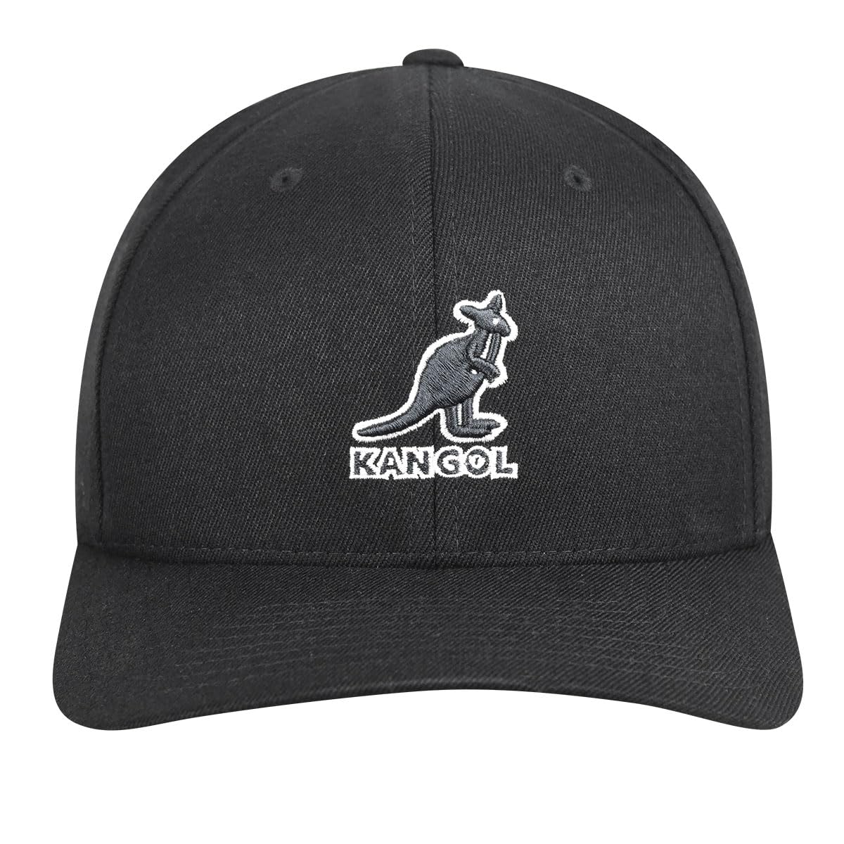 Kangol 3D Wool Flexfit Baseball - Black/Black/S/M