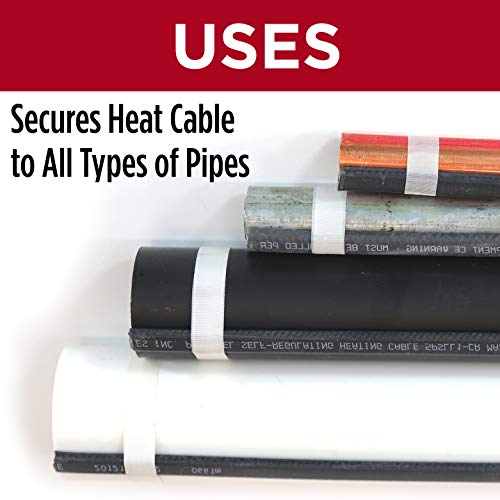 Radiant Solutions Company Glass Cloth Tape for Installing Heat Cable on Pipes