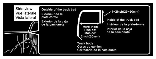 INNO RT201 Truck Bed Bike Rack - Bike Mount for Standard Pickup Truck