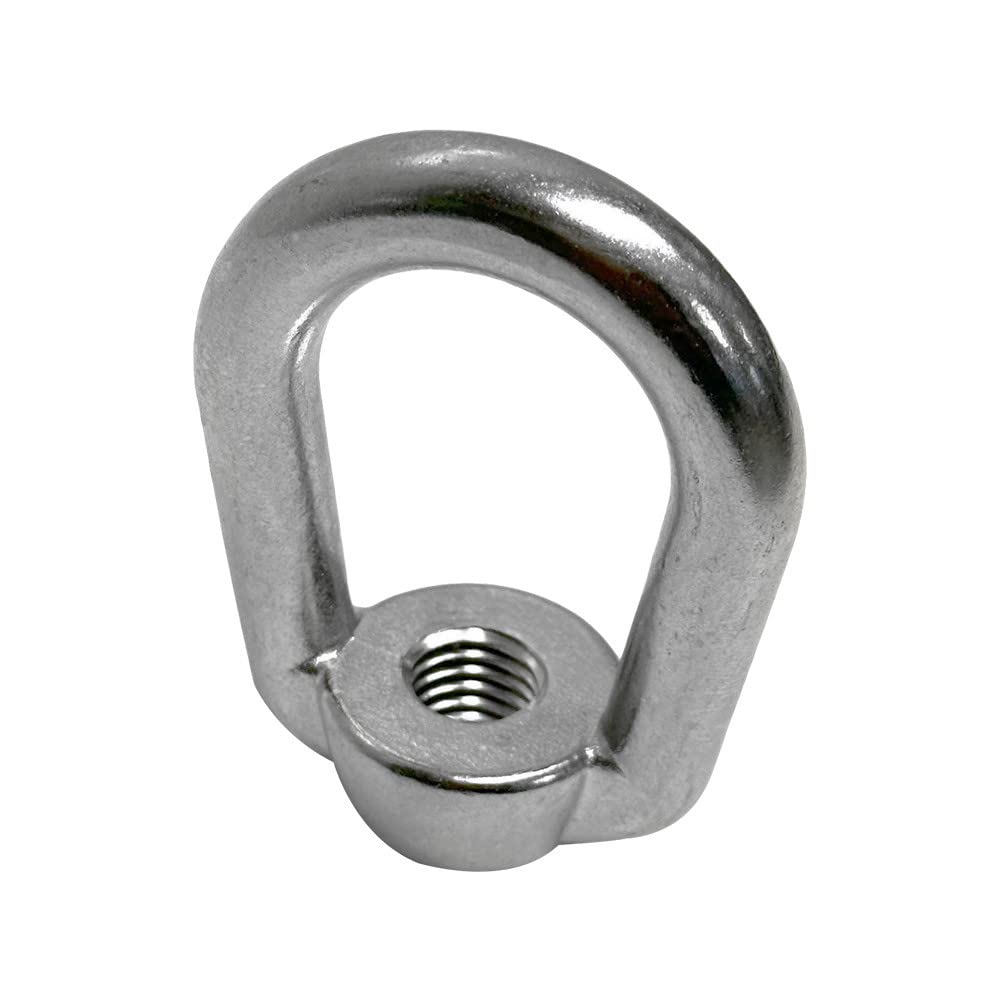 Set of 4 Pcs Stainless Steel 316 Eye Nut 5/8" UNC Tap Thread Marine 3,400 lbs