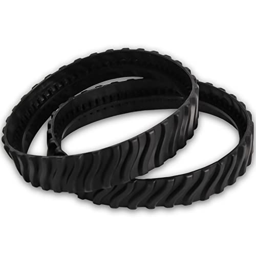 Seentech R0526100 Swimming Pool Cleaner Replacement Tire Track Wheel Compatible with MX8/MX6 In-Ground Pool Cleaner - Heavy Duty Rubber - Improves The tire Life Cycle by 50% (2-Pack)