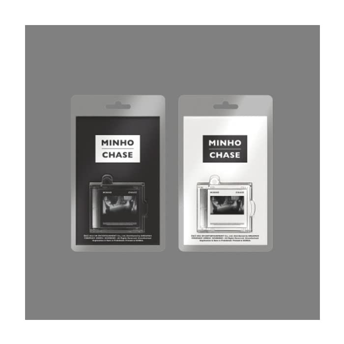 SHINee Minho Chase 1st Mini Album SMini Version Case+Music NFC CD+Photocard+Tracking (SET(BLACK+WHITE))