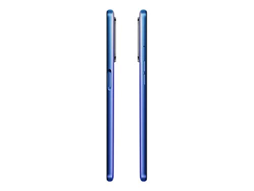 Realme 6 (64GB, 4GB) 6.5" 90Hz Display, 30W Fast Charge, MediaTek Helio G90T, GSM Unlocked Global 4G LTE (T-Mobile, AT&T, Metro) International Model - RMX2001 (64GB SD Bundle, Comet Blue)