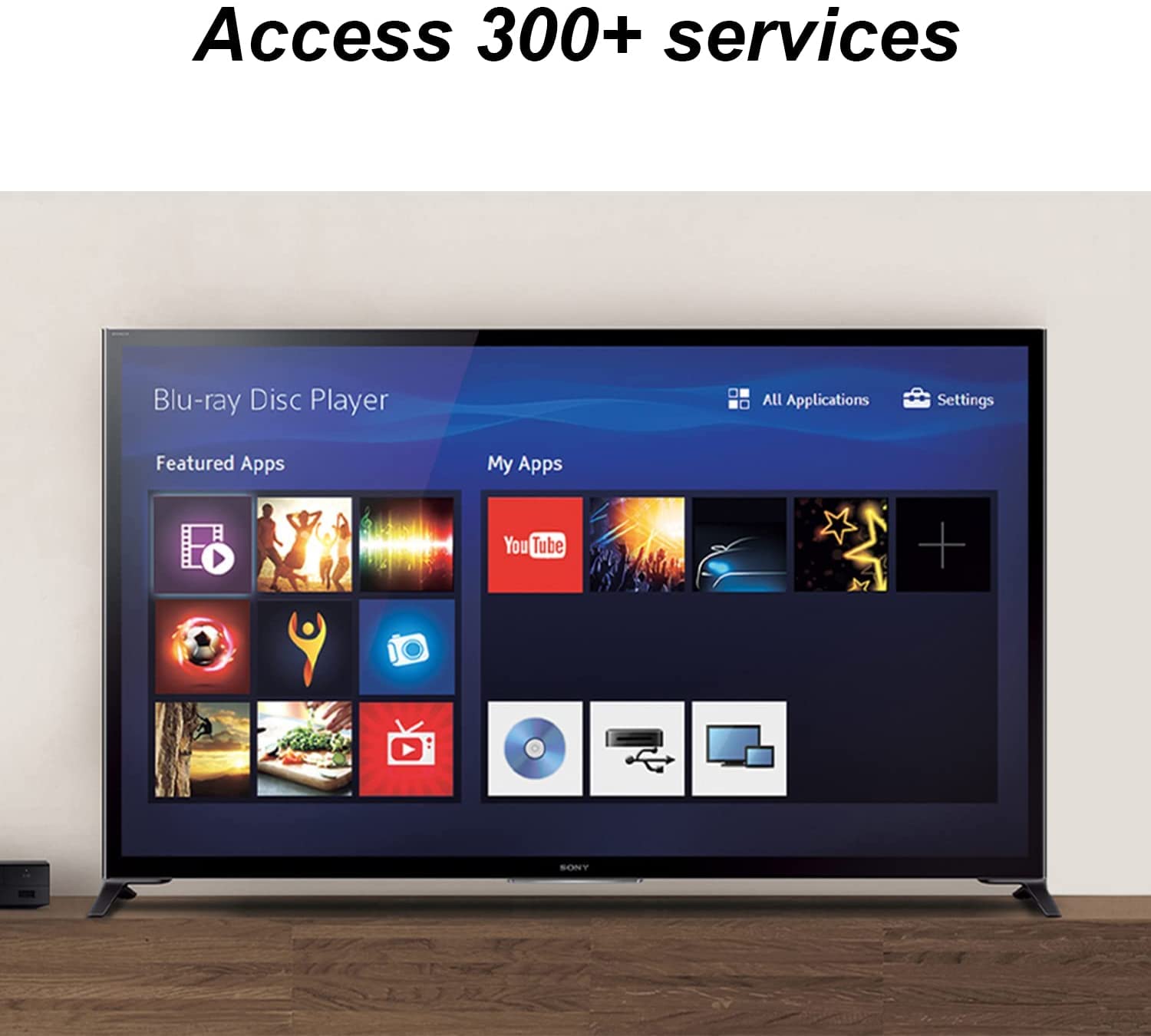 HeroFiber Bundle: Sony BDP-S3700 Blu-Ray Disc Player With Built-In Wi-Fi + Remote Control + Xtech High-Speed HDMI Cable W/Ethernet + HeroFiber Gentle Cleaning Cloth