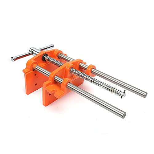 Pony Jorgensen 27091 Medium Duty Woodworker's Vise, Orange, Grey, 9-Inch By 7-Inch
