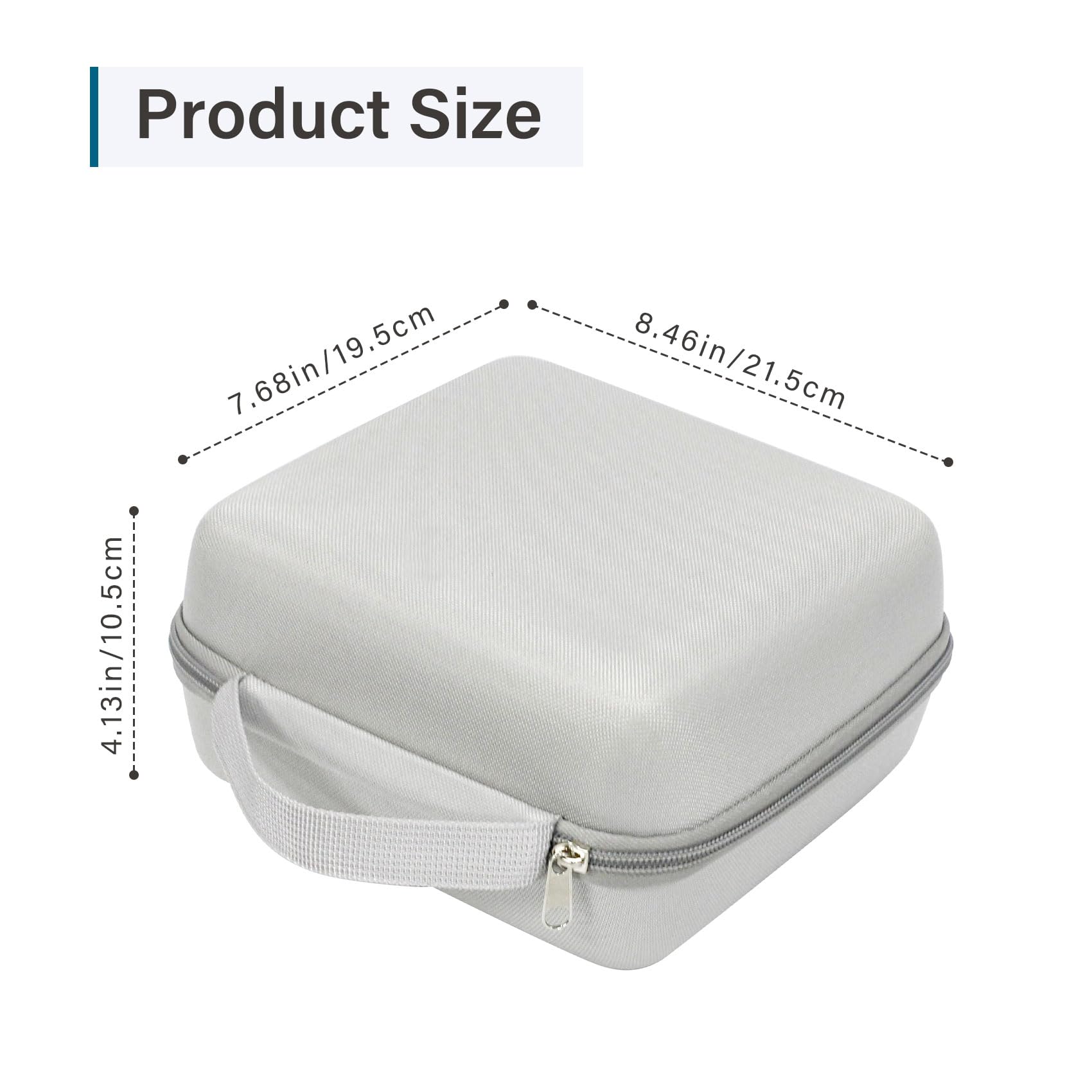 Travel Case for eufy SpaceView Baby Monitor - Protective Hard Shell Carrying Bag Compatible with eufy Spaceview for Luggage Portable
