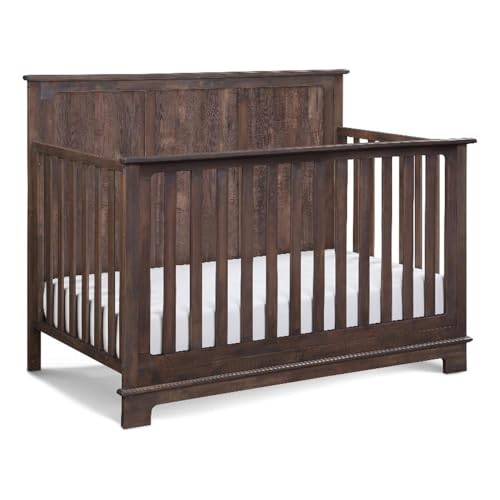 Suite Bebe Grayson 4-in-1 Convertible Crib Rustic Barnwood