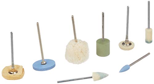 Proxxon 28285 Polishing accessory set, 10 pcs.