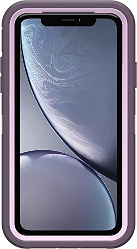 OtterBox Defender Series Screenless Edition Case for iPhone XR (Only) - Case Only - Non-Retail Packaging - Purple Nebula (Winsome Orchid/Night Purple)