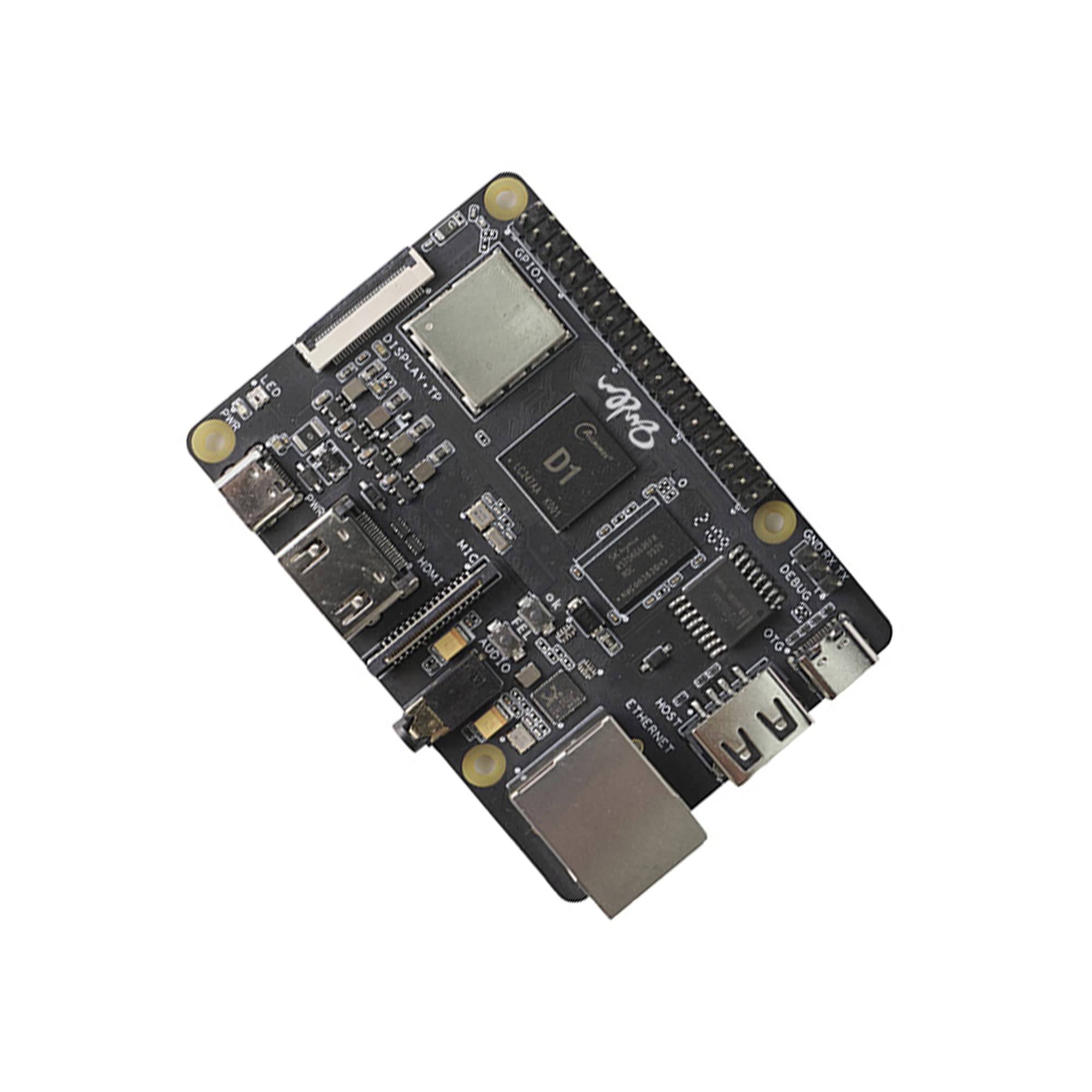 Sipeed Nezha 64bit RISC-V Linux SBC Development board, Allwinner D1@1.0GHz with 1GByte DDR3, Support Tina/Debian system