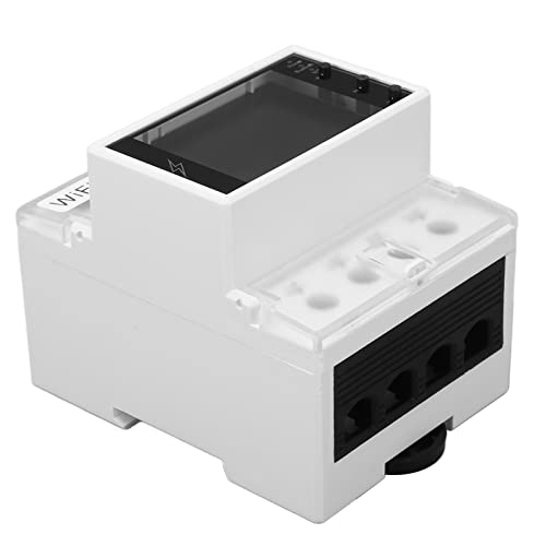 Smart Power Monitor, Multifunctional APP Control Sharing Management AC85β265V WiFi Electric Meter with 2.4in TFT Display for Shopping Mall