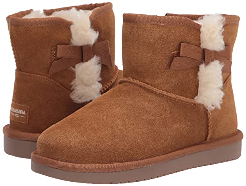 Koolaburra by UGG, Victoria Mini Boot, Chestnut, 5 Big Kid