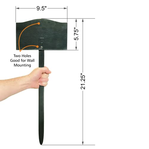 SmartSign “Private Property, No Trespassing” GardenBoss Statement Plaque | 5.75" x 9.5" Aluminum Plaque with 18" Black Lawn Stake