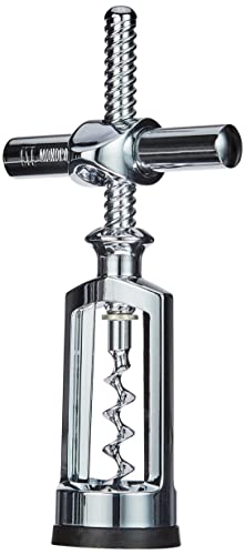 Monopol Corkscrew And Wine Opener With Cork Remover, Silver