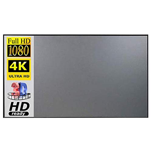 KXDTZ 72/84/ 100/120 Inch Projector Reflective Fabric Cloth for DLP Projector Screen (Size : 100 inch)