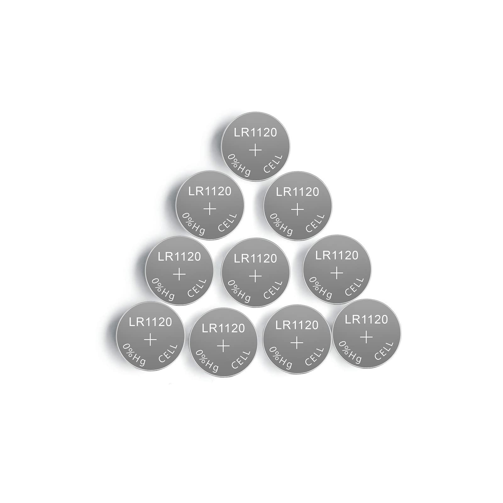 Soshine 50Pack AG8 LR55 391 SR1120 191