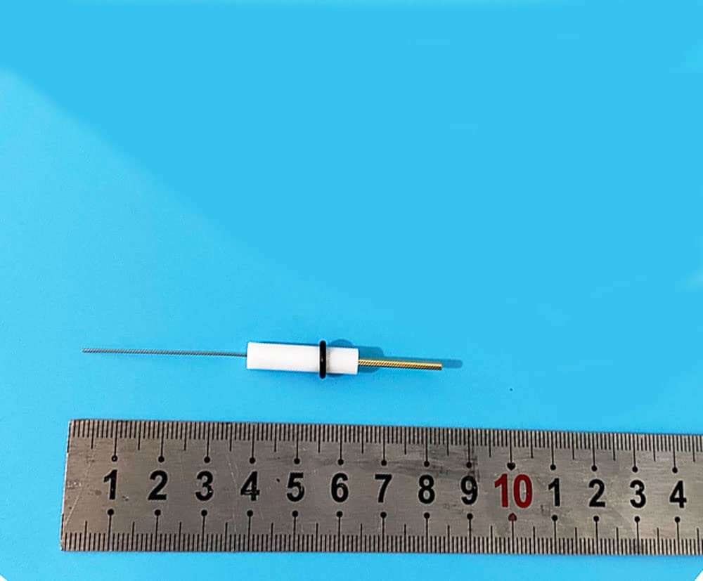 Platinum Wire Electrode, 0.5X37mm Platinum Auxiliary Electrode, 1mm Platinum Column Electrode, Battery Electrolysis Experimental Electrode, Laboratory Electrochemical Supplies (0.5mmx37mm)