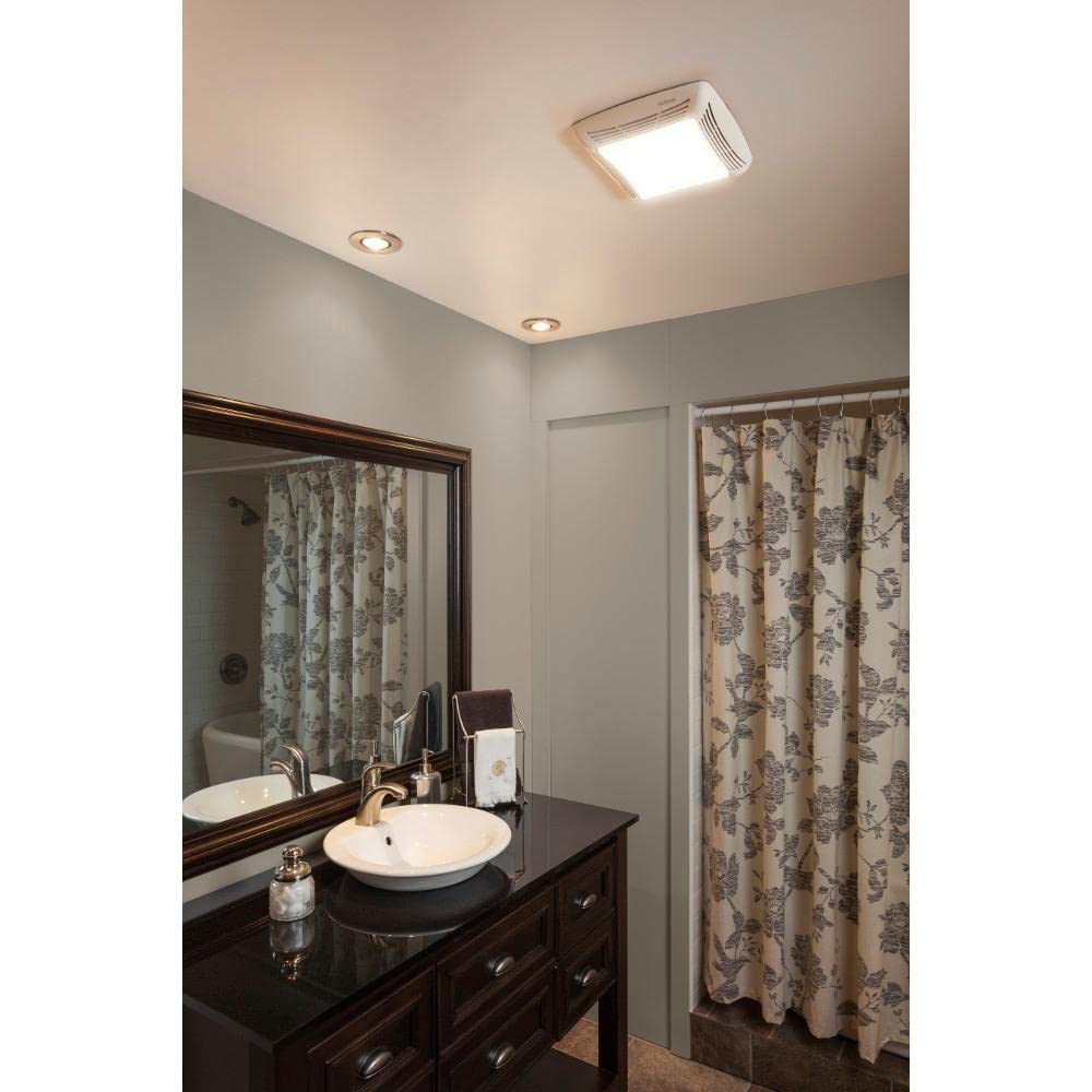 Nutone 80 CFM Ceiling Bathroom Exhaust Fan with Light