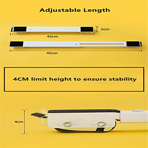 JFGJL Washing Machine Stand Movable Adjustable Refrigerator Base Mobile Roller Bracket 24 Wheel Universal Washing Machine Dryer Holder (Color : Gray)