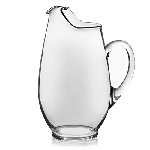 Libbey Carolina Entertaining Set with 6 Goblet Glasses and Pitcher, 16.25 oz