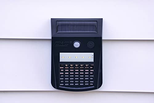 PIC 2-in-1 Solar Bug Zapper and Motion Sensor LED Light, Outdoor Electric Insect Killer, Mosquito Fly Zapper Trap for Outdoor Use