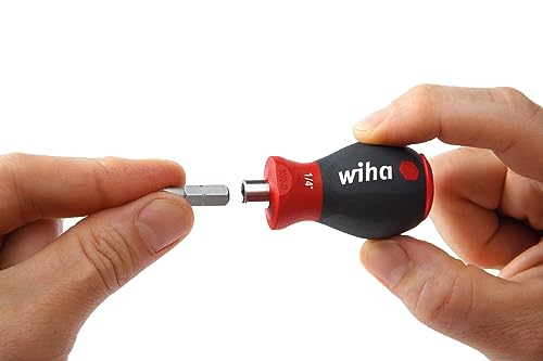 Wiha 28103 Magnetic 1/4 Bit Holder, Stubby, 57mm