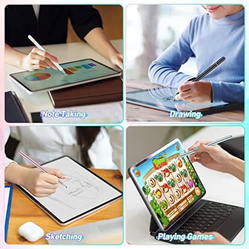 Stylus Pens for Touch Screen, 4 Pack Disc Universal Stylus Pen for iPad pro/Mini/Air/iPhone/Android Tablets and All Capacitive Touch Screens