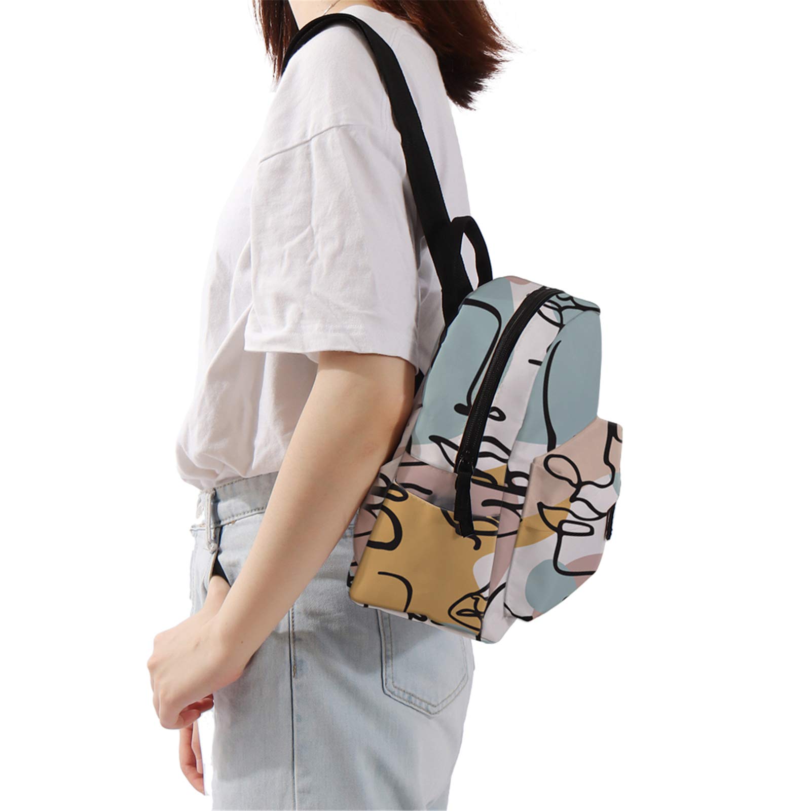 LOOMILOO Mini Backpack, Small Backpack for Women Waterproof Shoulder Bag for Young Girls Kids Backpack Model 31