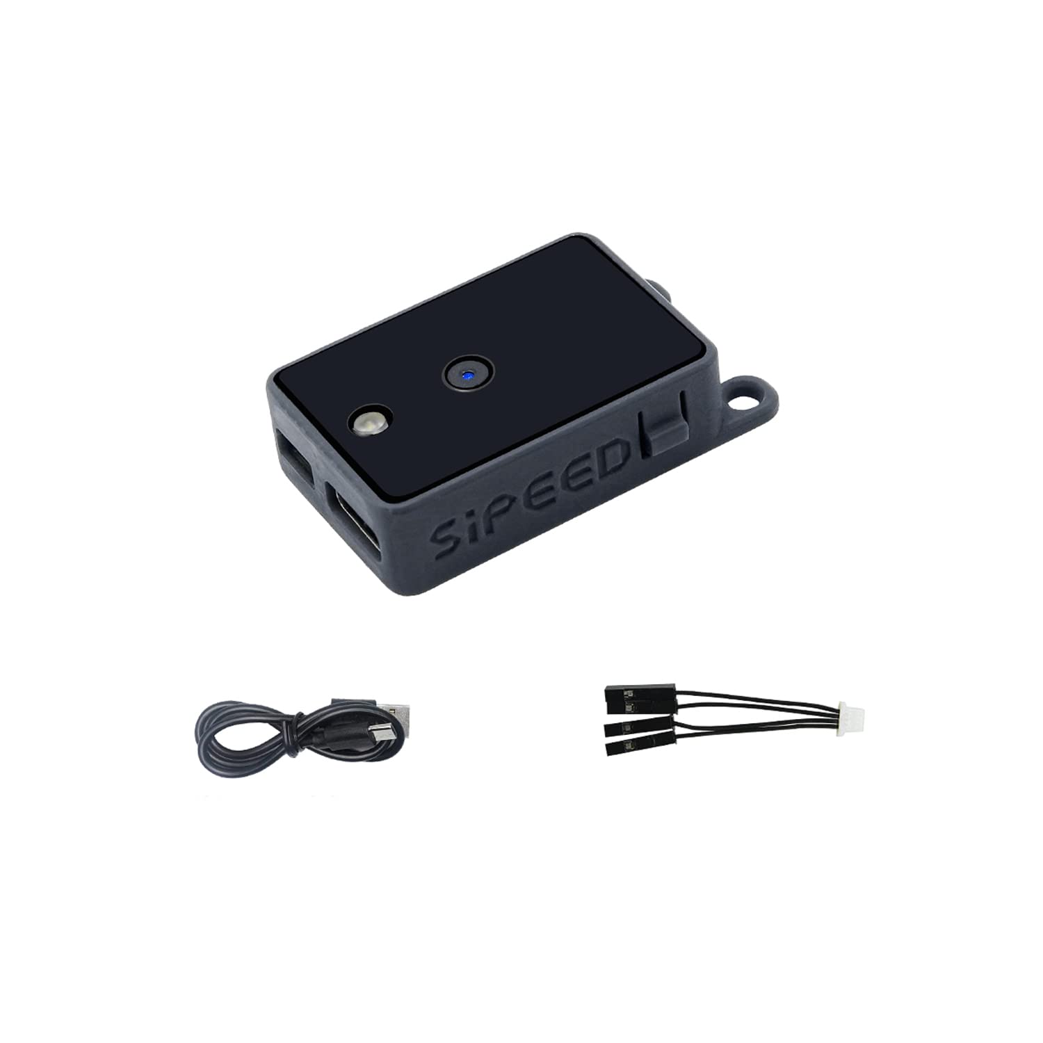 Sipeed MaixSense A010 RGBD TOF 3D Depth Vision Camera Sensor Module Onboard 32bit RISC-V @144Mhz Processor USB2.0 UART Port Support MCU ROS1 ROS2 (with LCD Screen)
