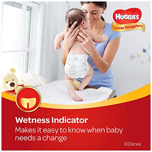 Huggies Little Snugglers Baby Diapers, Size 1, 100 Count, GIGA JR PACK (Packaging may Vary)