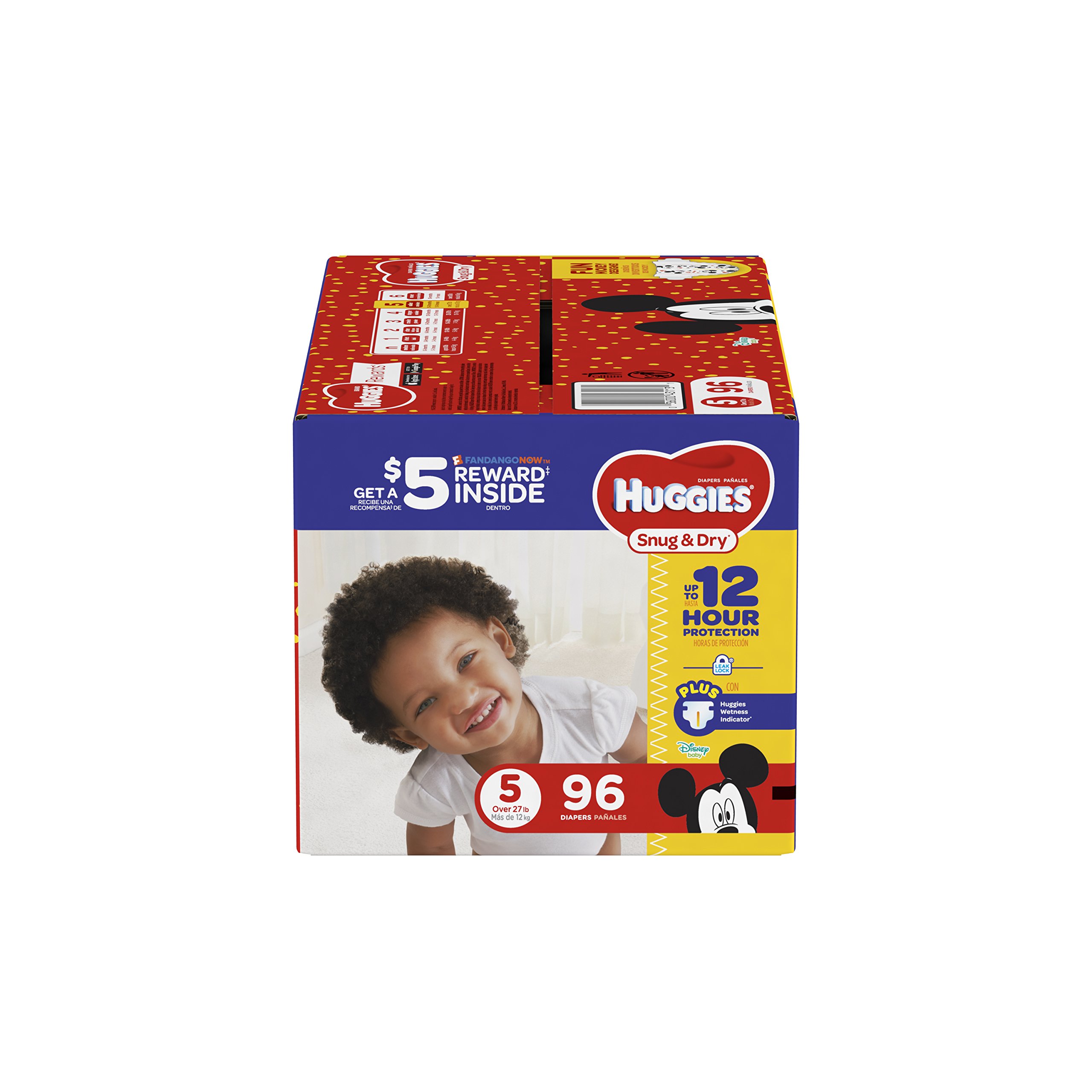 HUGGIES Snug & Dry Diapers, Size 3, 180 Count