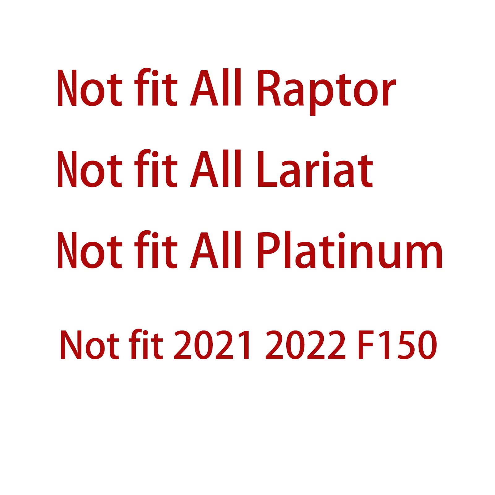 Keptrim for F150 Air Conditioner Switches AC VOL Knob Ring Button Trim for Ford F150 XLT 2015 2016 2017 2018 2019 2020, Red Aluminum, 4pcs (Not for 2021 2022)