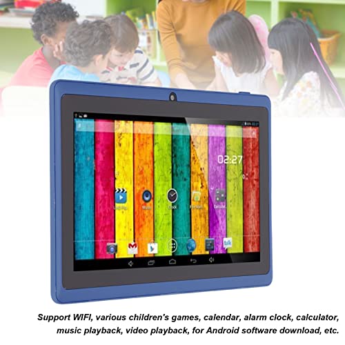 soobu Mini Tablet, Tablet PC RAM 512MB ROM 8GB WiFi School Stand for Home Gift