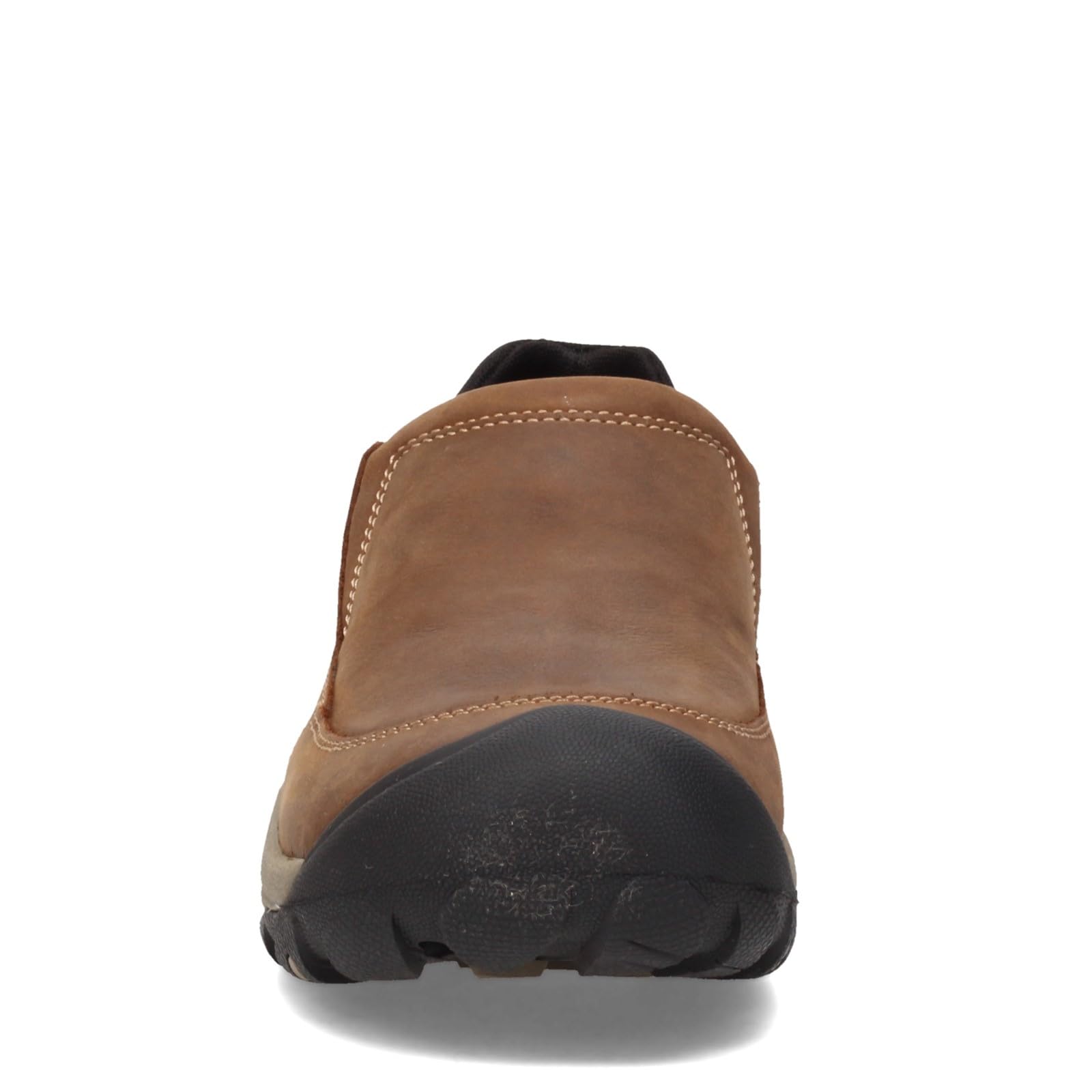 KEEN Men's Targhee 2 Soho Slip On Casual Leather Shoe, Veg Brown/Black, 13