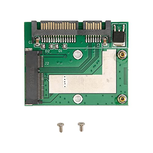 Rengu Mini PCIe SSD Adapter, MSATA 6.0 Gbps SSD to 2.5 Desktop Adapter Card