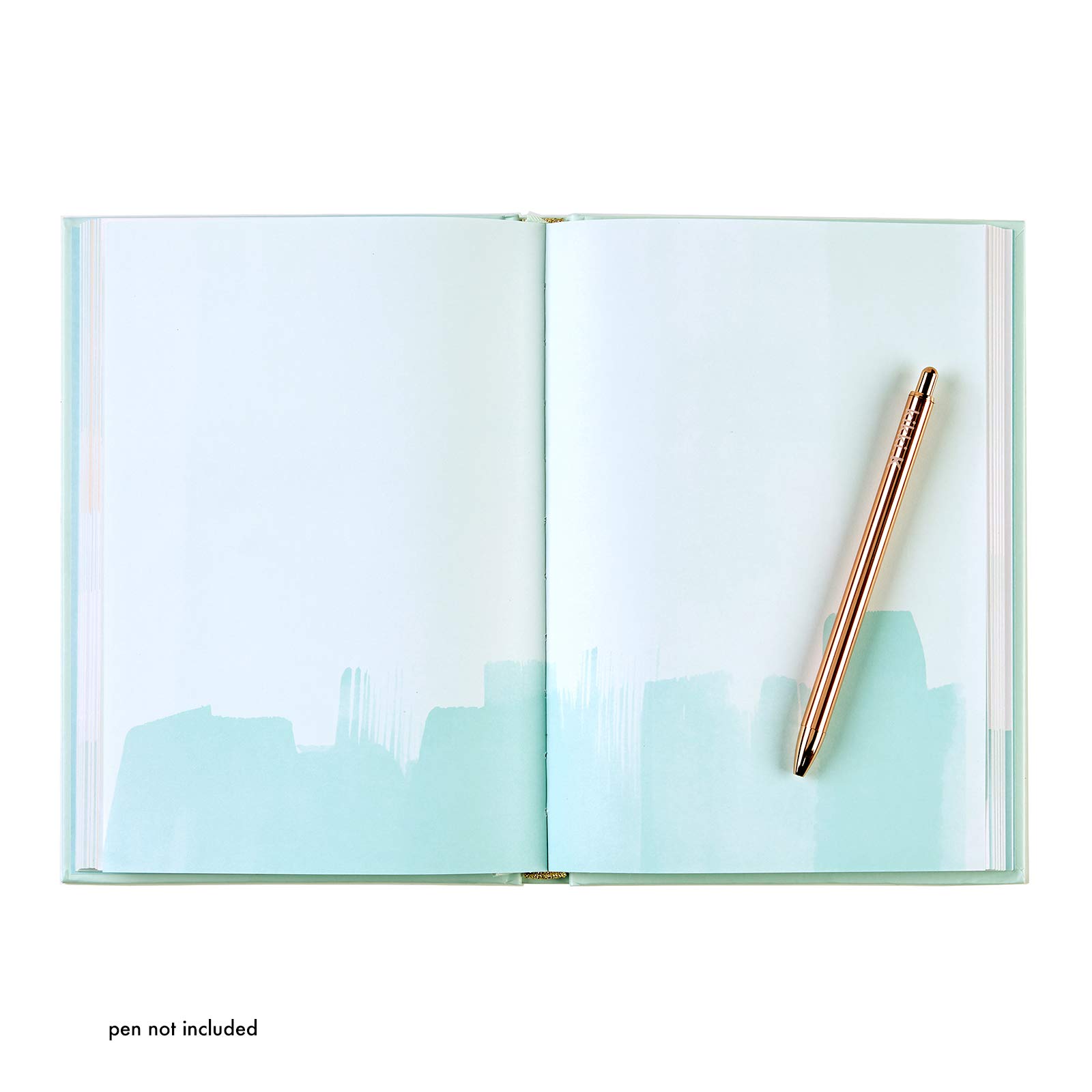 kikki.K She Shines Designer Collection - A5 Feature Journal: She Shines, Features Light Gold Foil Detailing on Cover, Unique Graphics and Quotes Throughout, Measures 8.54" L x 6.06" W x 0.74" H