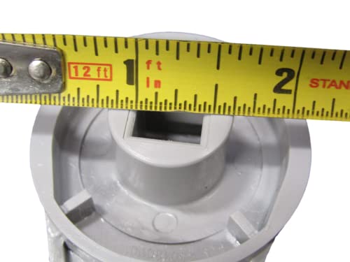 Spa Hot Tub Reinforced Diverter Handle Knob 4" Long 2" Wide Gray How to Video