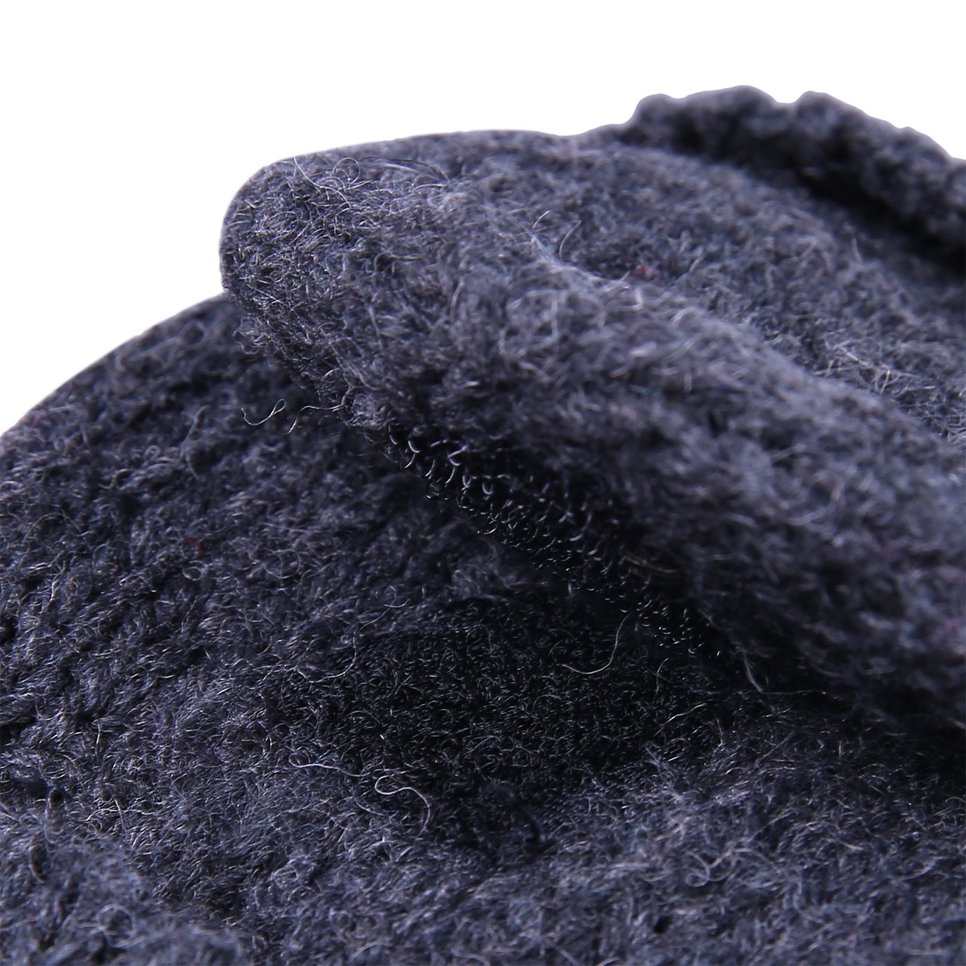 HDE Fingerless Gloves for Women Winter Wool Convertible Mittens