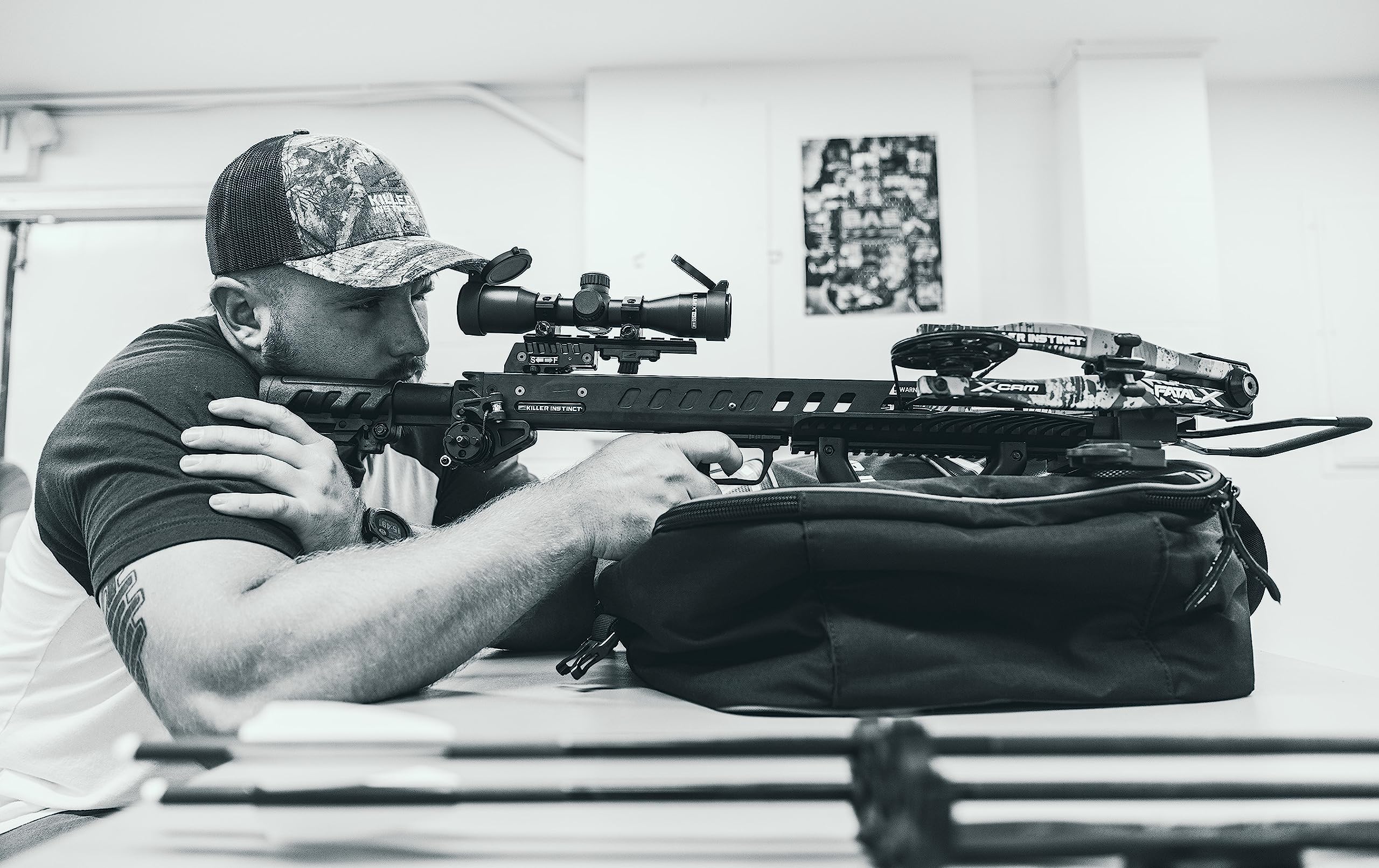 Killer Instinct Fatal-X Crossbow with RDC Crank Pro Package. The Best Narrow Limb Crossbow for Hunting!