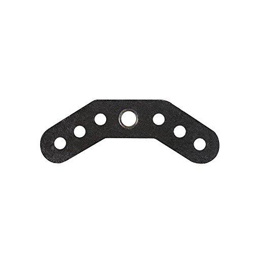 Huntingdoor 5 PCS Leather Bow Yoke with Metal Grommet Bow Sling Strap Leather Yoke Bracket Mount for Compound Bow Wrist Sling Black/Brown (Black)