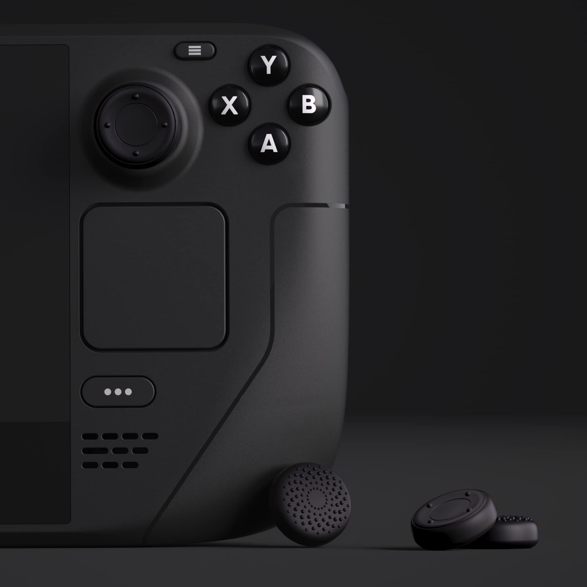 PlayVital Back Button Enhancement Set & Thumb Grips for Steam Deck