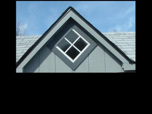 Square Shed Window 12" X 12" White Flush Mount, Playhouse Windows, Chicken Coop Windows
