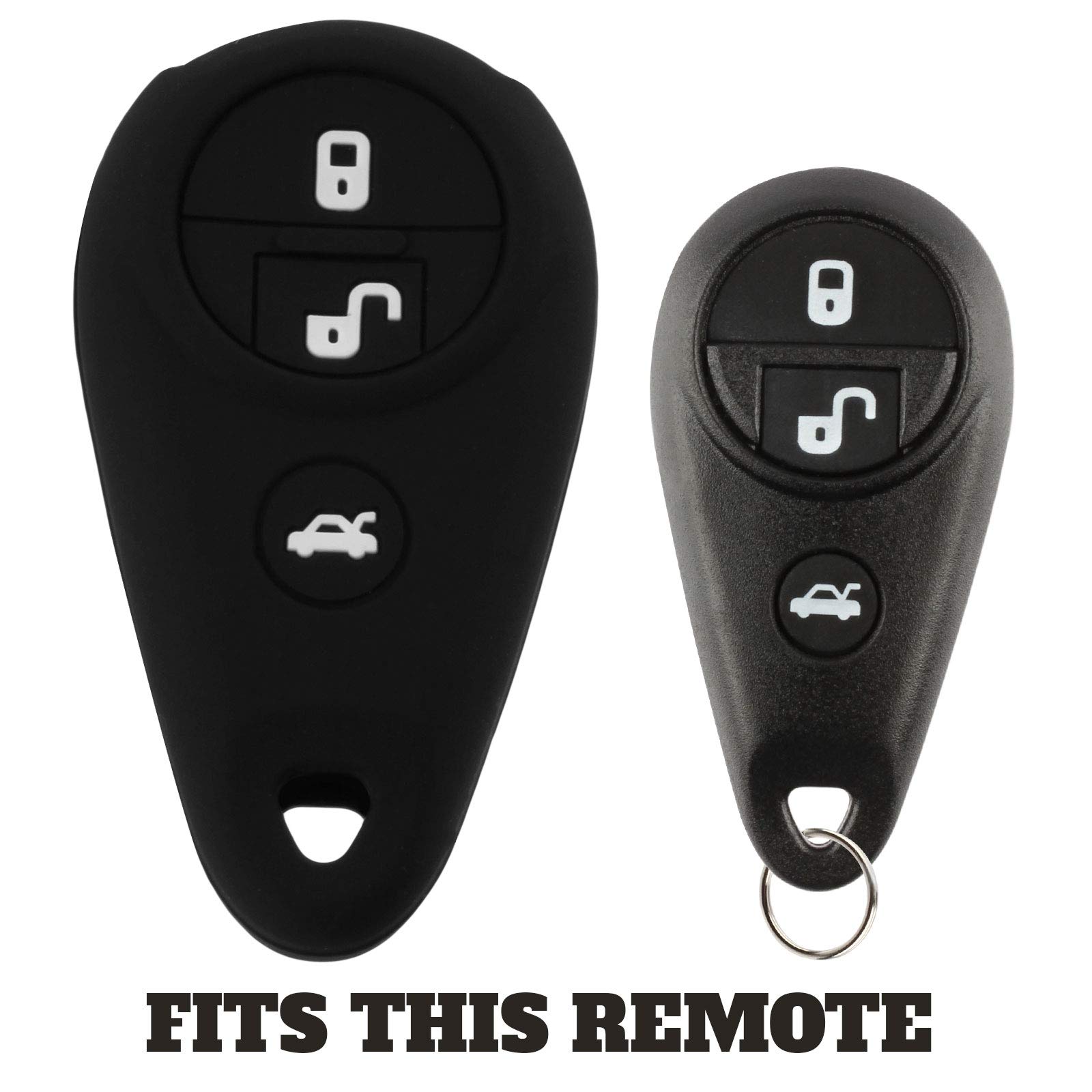 Key Fob Keyless Entry Remote Cover Protector for Subaru (NHVWB1U711) 3 Button